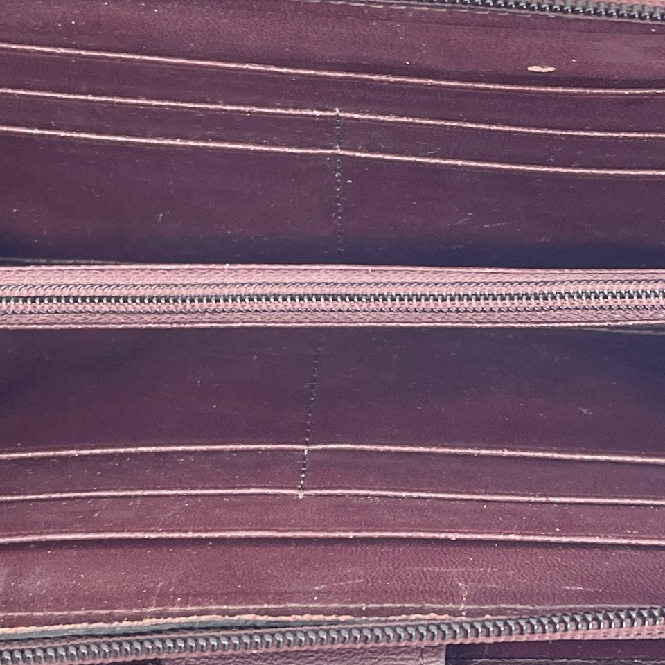 Vintage 80s 90s ETIENNE AIGNER Large Leather Full Sized Wallet ...