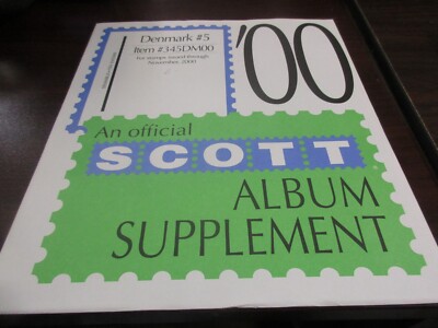 "SCOTT" DENMARK #5 , ALBUM SUPPLEMENT W/FREE SHIPPING!! | eBay