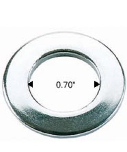 20 Pc 12m x 1.50 OPEN END WELD WHEEL LUG NUTS & CHROME WASHERS # 8607 ...