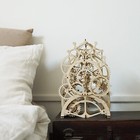 ROKR Laser-Cut Pendulum Clock Model Kit Mechanical Wooden Gear 3D ...