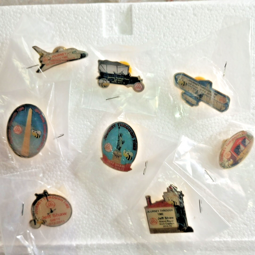 8 New Vtg Masonic Lodge Lapel Pins Ohio's Royal Arch Chapter Jeff Shaw ...