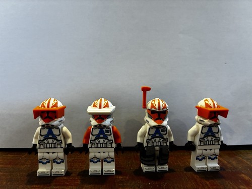 LEGO Star Wars 332nd Clone Trooper Officer Heavy’s And Specialist Lot ...