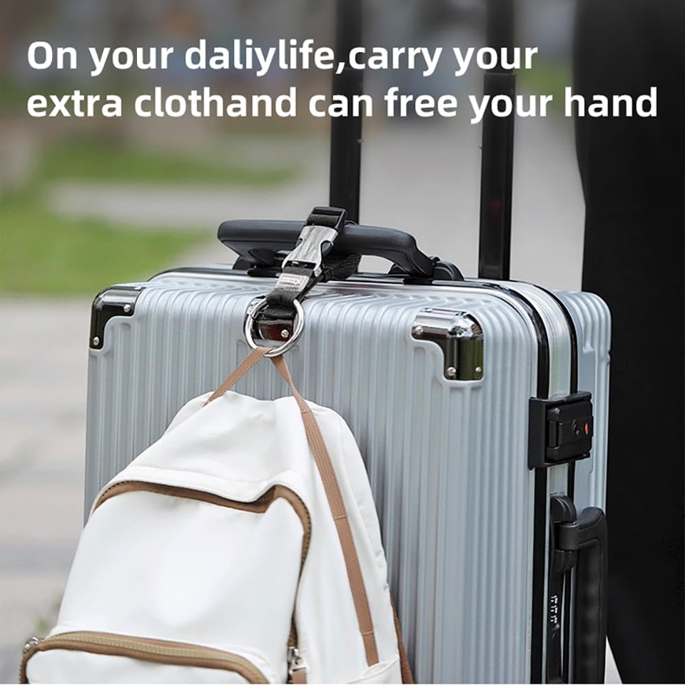 Adjustable Luggage Strap for Suitcases and Carry on Bags, Heavy Duty ...