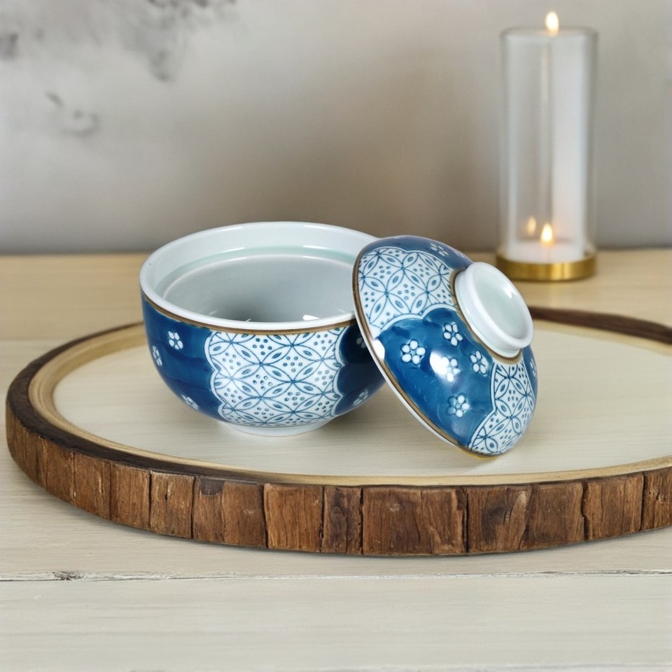 Japanese Ceramic Stew Pot with Lid Multi-Function and Decorative Stock ...