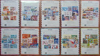 10 diff. topical stamp packets w/ 70 sheets cat. listed (cto) Lot #5 | eBay