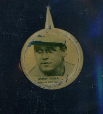 1938 Our National Game Baseball Pins Jimmy Jimmie Foxx Red Sox LOOK! | eBay