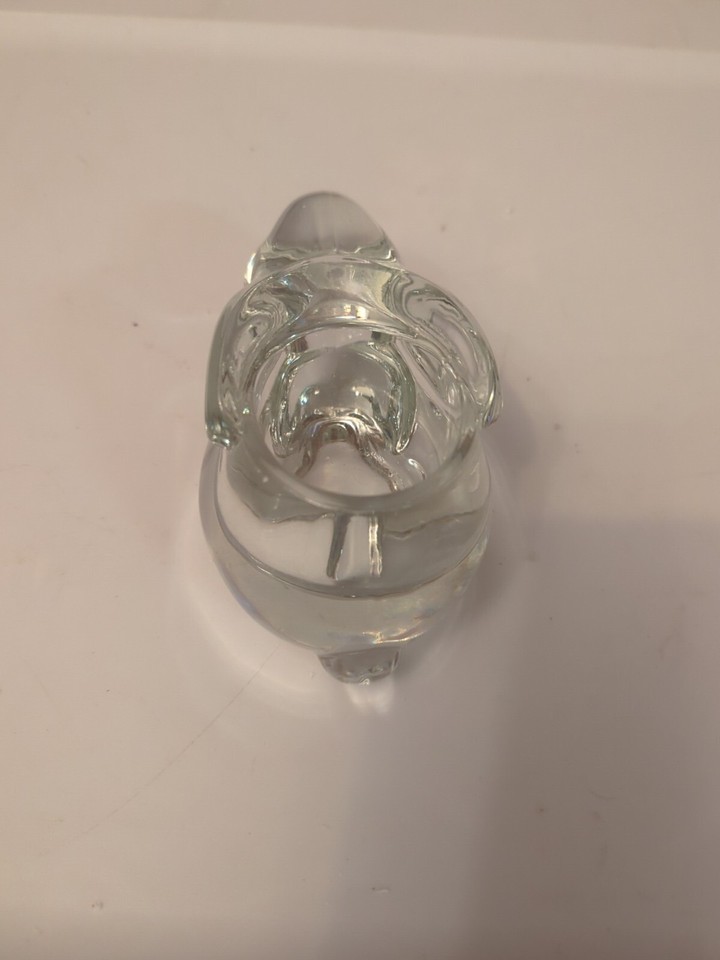 Indiana Glass Company Glass Bunny Rabbit Votive Candle Holder Or ...