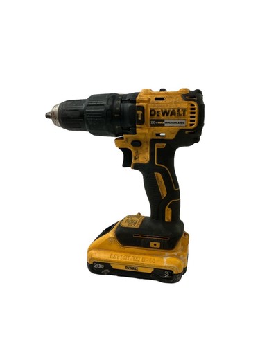 DEWALT DCD778 CORDLESS 20V 1/2" HAMMER DRILL W/BATTERY (ml) (PBR097816 ...