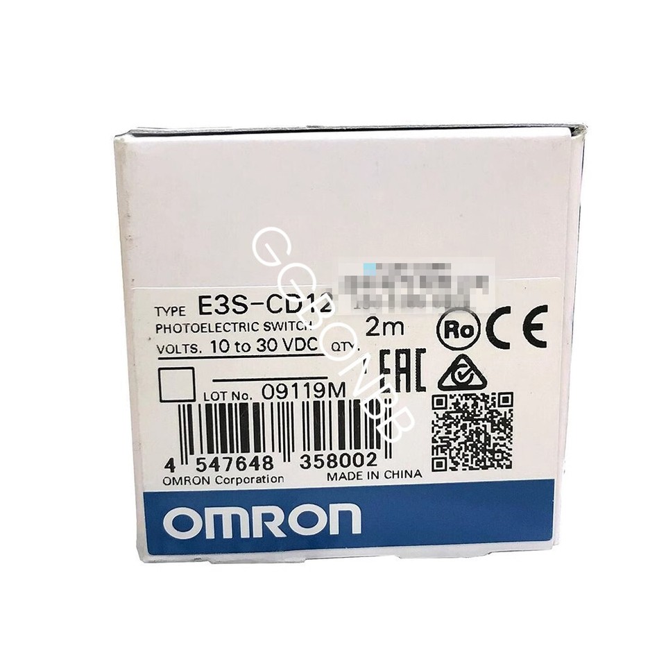 1pcs Omron E3S-CD12 2M Photoelectric Switch Sensor FedEx or DHL or UPS ...