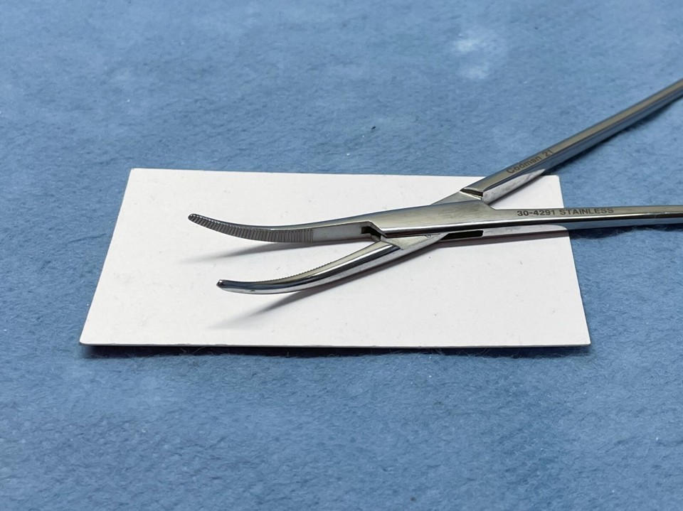 Codman 30-4291 Schnidt Forceps, Half Curve, 7.5", Germany | eBay