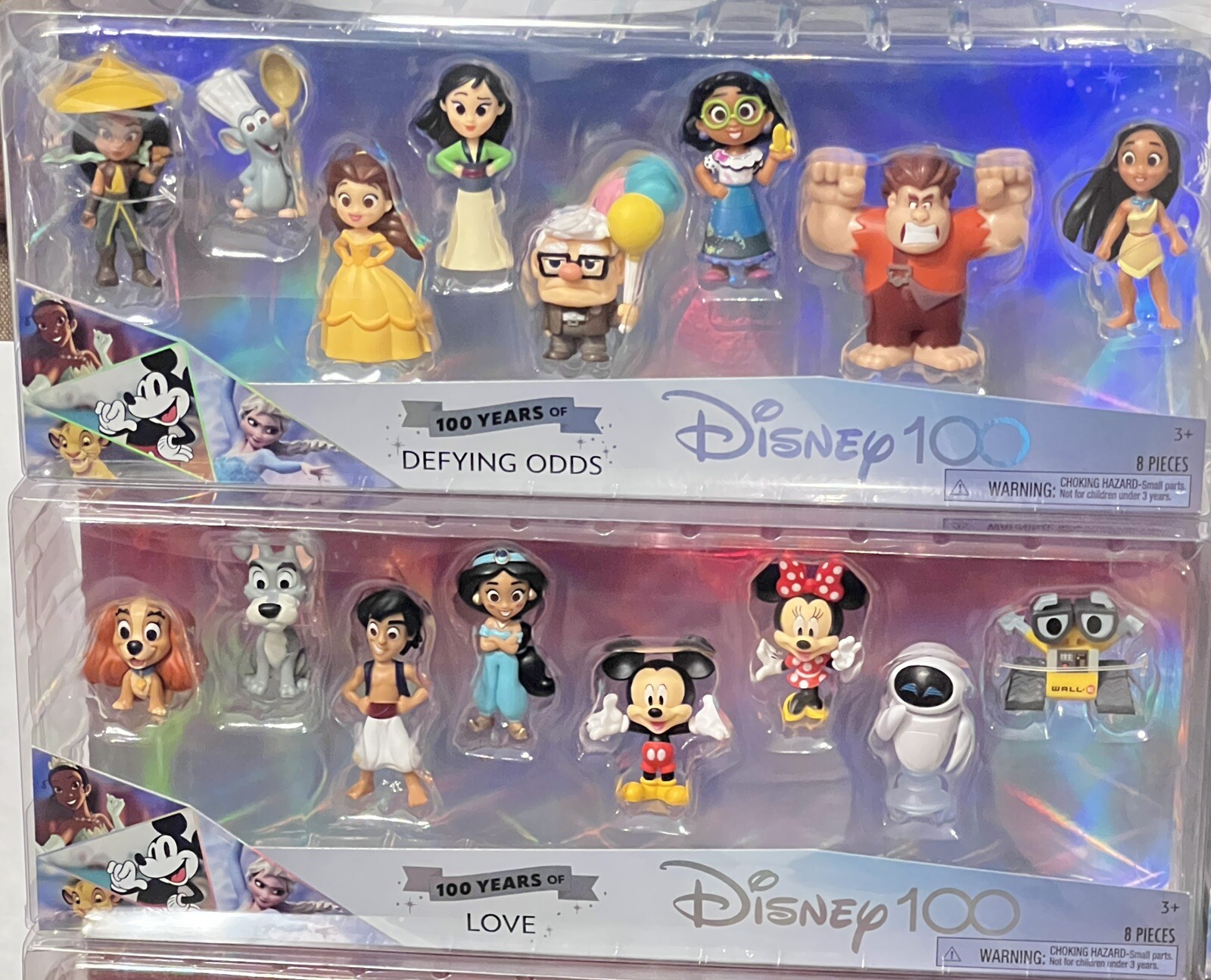 Disney 100 Celebration Figure Pack 100 Years of Magical Moments Set Of ...