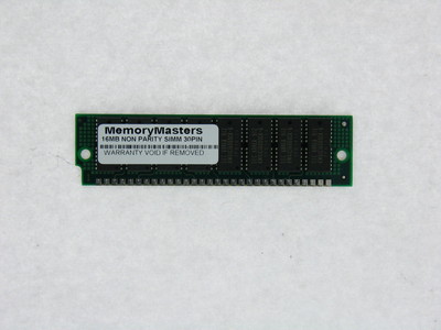 16MB FPM MEMORY NON-PARITY 60NS SIMM 30-PIN 5V 16X8 | eBay