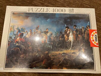 Educa 4000 Piece - BATTLE OF AUSTERLITZ Sealed FRANÇOIS GERARD | eBay