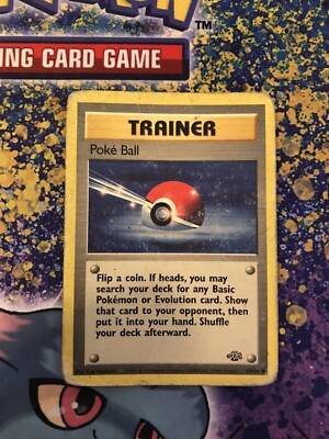 Pokémon Poke Ball 64/64 Jungle set COMMON Trainer Card EXC | eBay Australia