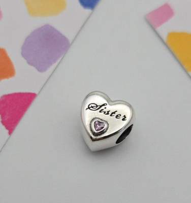 Authentic Pandora Silver Sister Charm | eBay