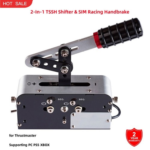 2-In-1 TSSH Shifter Sequential Shifter & Racing Handbrake Support PC ...