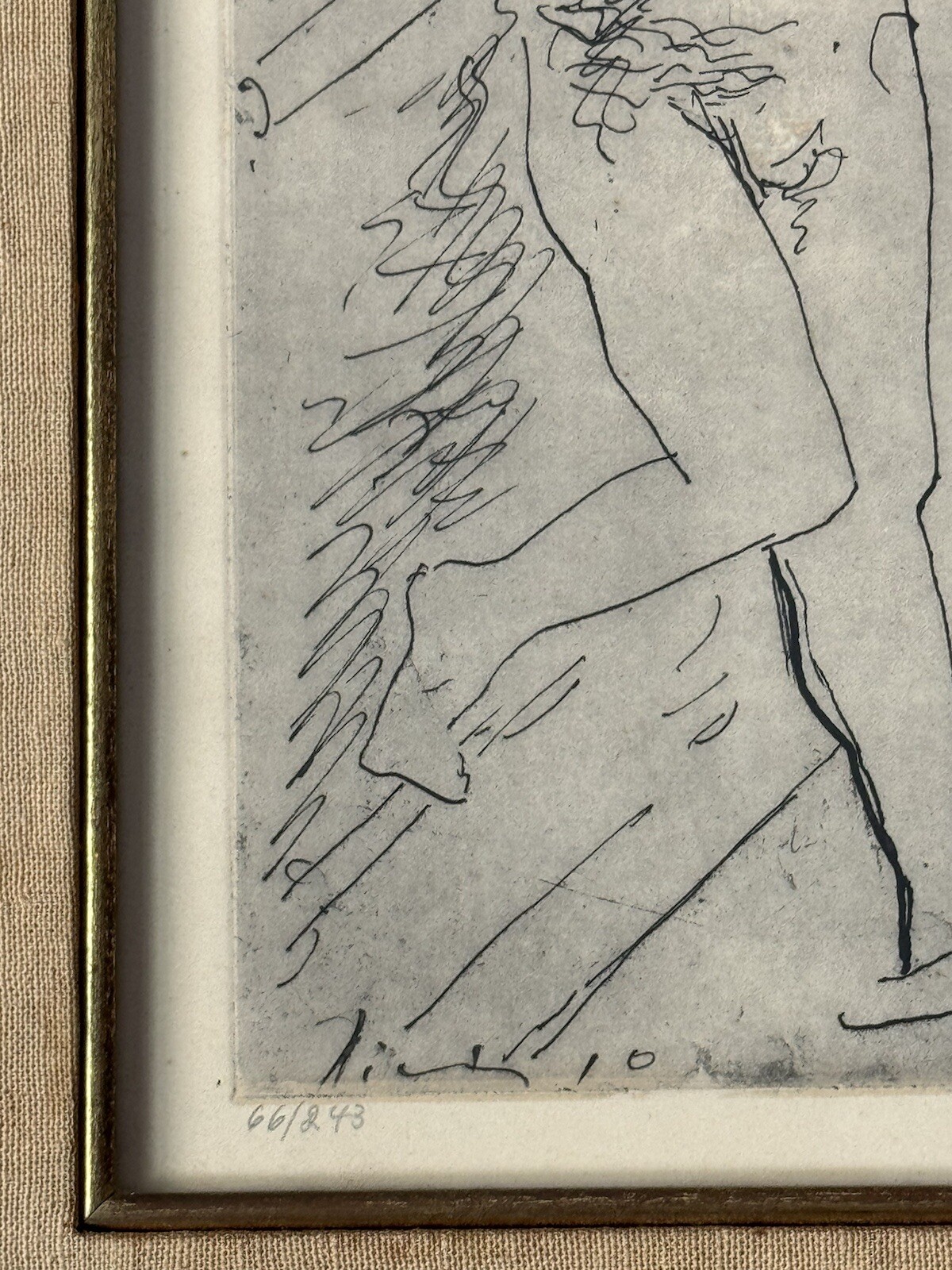 ORIGINAL PICASSO VINTAGE BALLET DANCER LITHOGRAPH MODERN CUBISM ETCHING ...