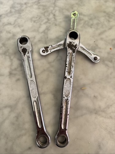 1940-1950s Stronglight Steel Cotter Crank Set 175mm Randonneur | eBay