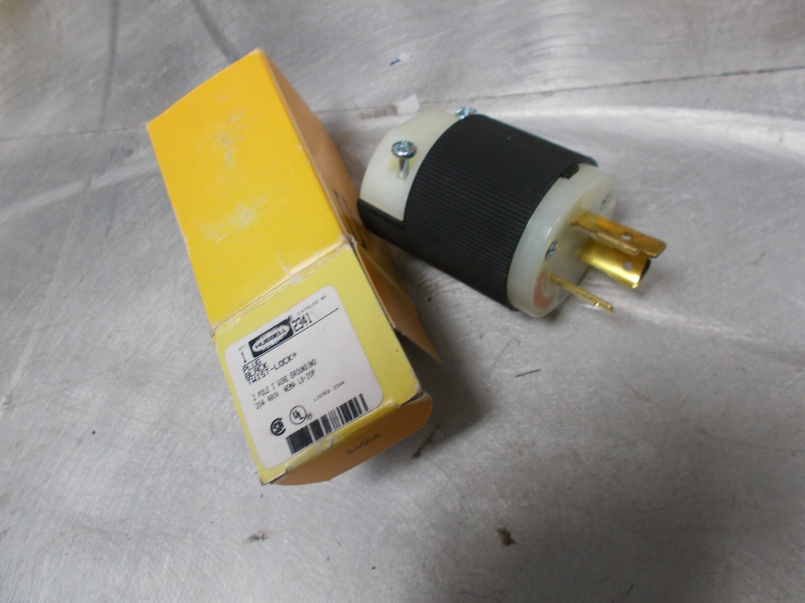 F17) Hubbell Locking Plug 2341 for sale online | eBay