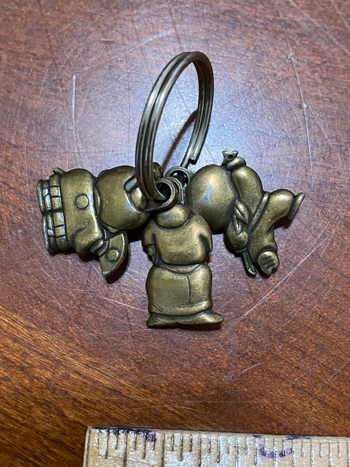 Japanese Metal Ninja Samurai Geisha Key Ring Tokyo Charms | eBay