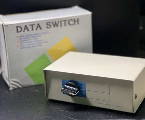 Manual Data Transfer Switch Box - 2 Way | eBay