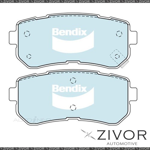 BENDIX Brake Pad-General CT For HYUNDAI EXCEL X3 1.5L 4D Sdn G4FK 1997-2000 | eBay