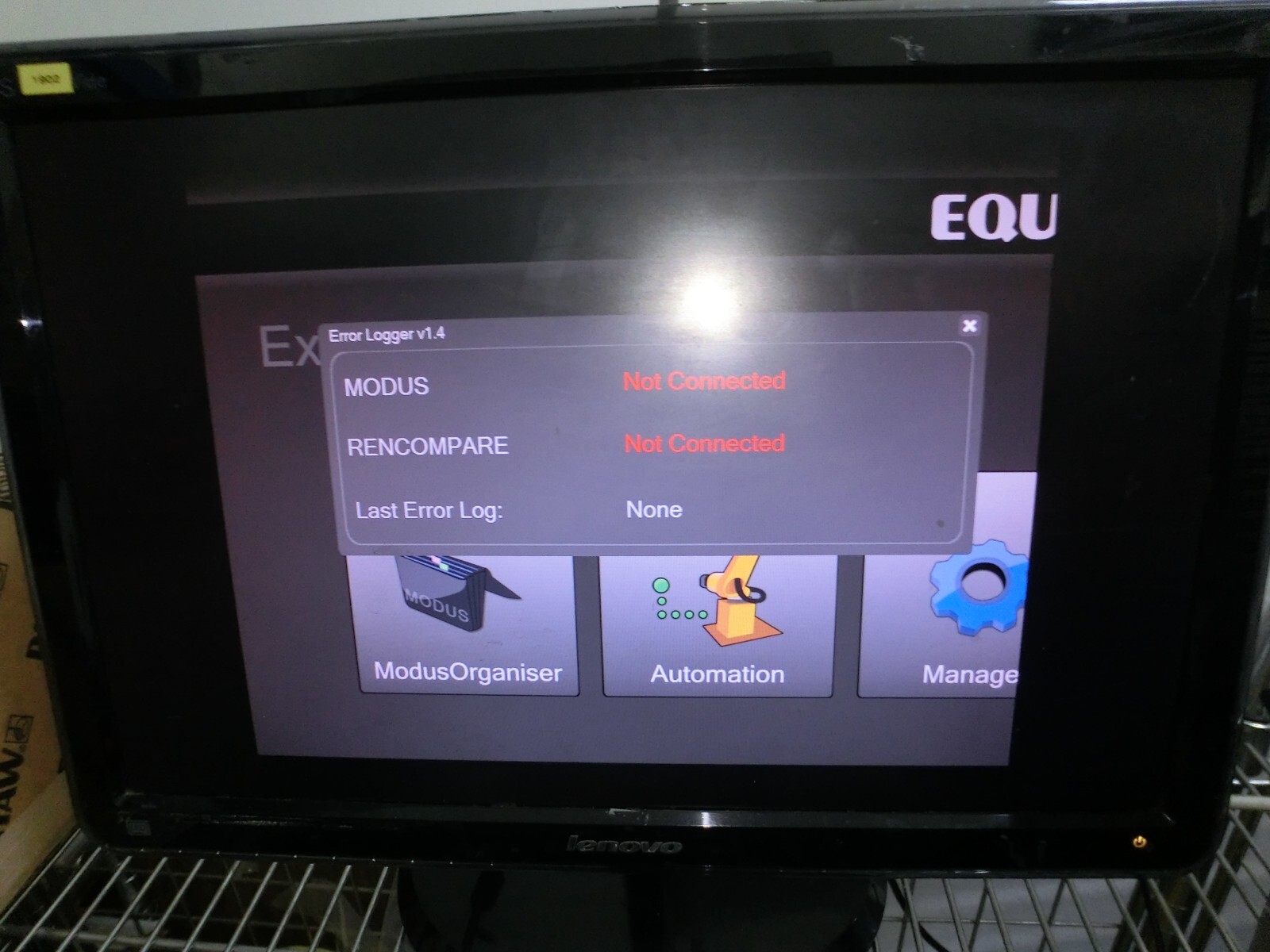 Renishaw Equator 500 Gauging System,Hub Box,EQR-6,SM25_2U,MCULite-2 ...