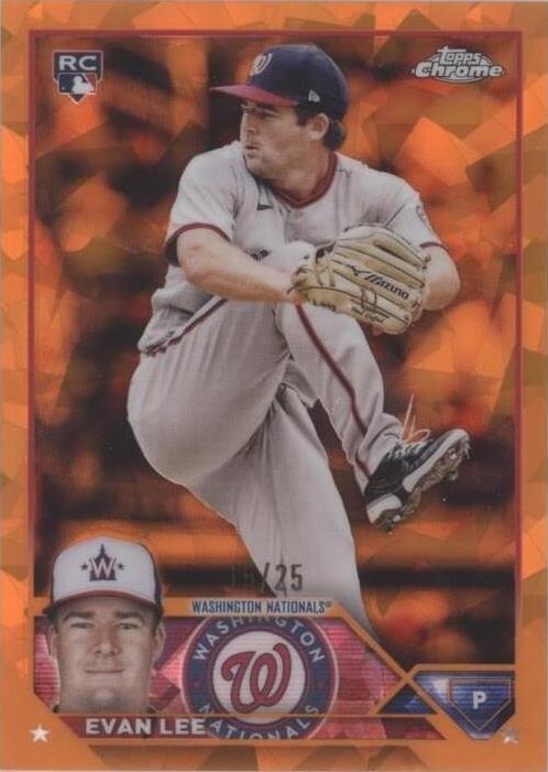 2023 Topps Chrome Sapphire Edition - Evan Lee #243 Orange /25 (RC) for ...