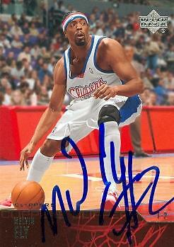Melvin Ely autographed Basketball Card Los Angeles Clippers 2003 Upper ...