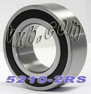 5210-2RS Angular Contact Sealed 50x90x30.2 Bearing | eBay