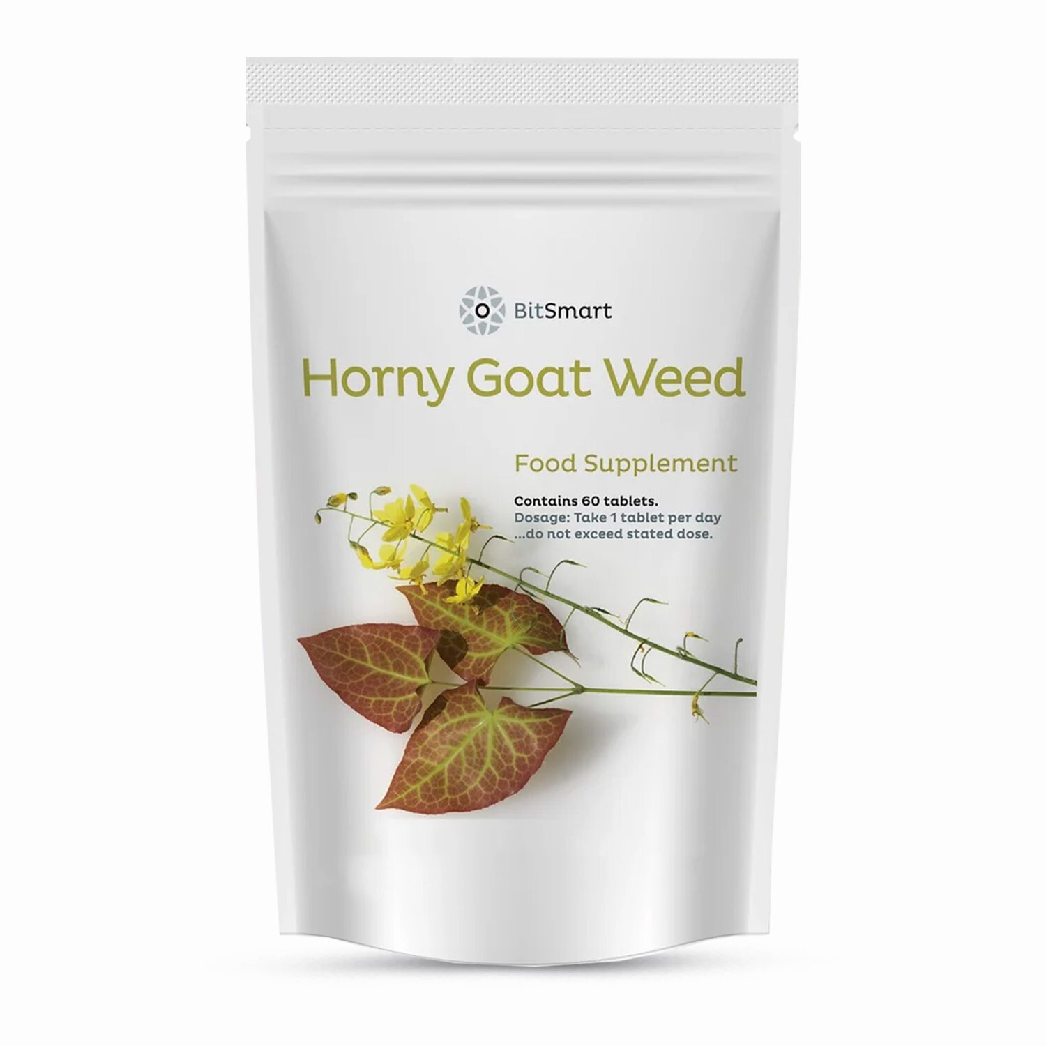 Horny Goat Weed | 1250mg 60 High Strength Tablets | Male Libido boost ...
