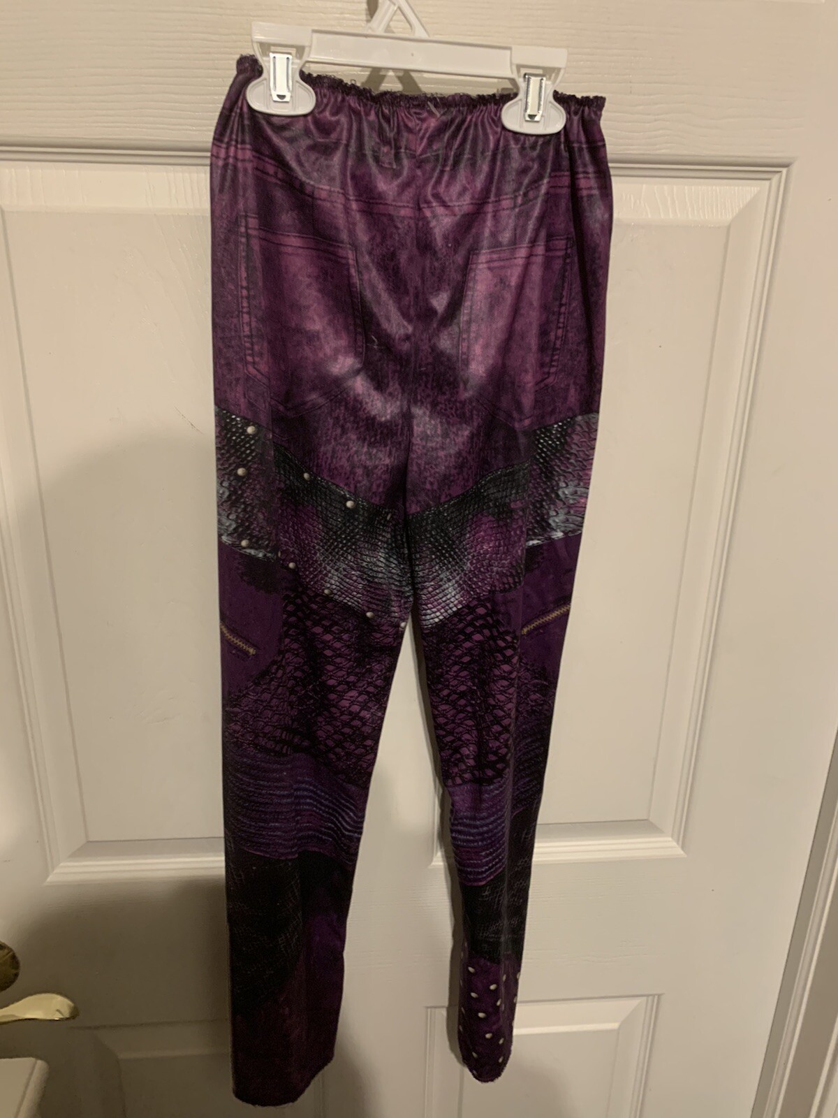 Disney Descendants 2 Mal Costume Pants Child Medium 8… - Gem