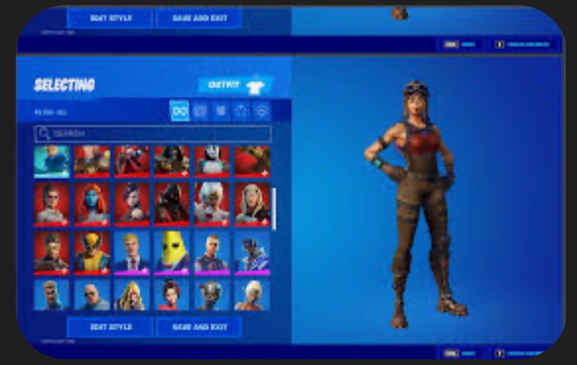 fortnight accounts og skins Renegade Raider | eBay