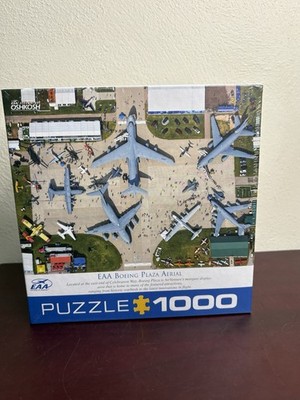 EAA Boeing Plaza Aerial 1000 Piece Puzzle NEW SEALED | eBay