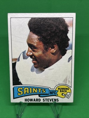 1975 Topps - Howard Stevens #434 NFL New Orleans Saints Running Back | eBay