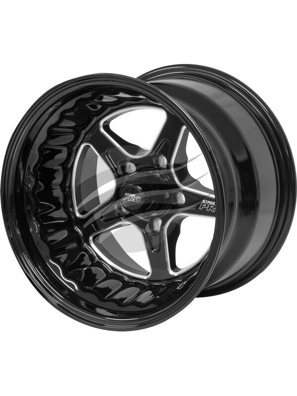 Black Pro Street Wheels Pro Trac Street Pro 275/60 15 Tire