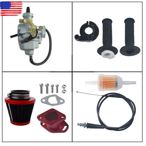 Cable Choke Carburetor Kit For Predator 196 212cc GX160 GX200 Mini Bike ...