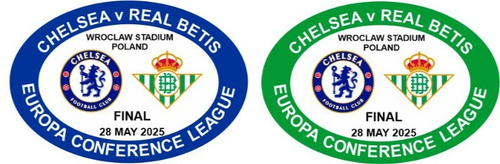 CHELSEA REAL BETIS EUROPA CONFERENCE LEAGUE FINAL MAY 2025 2 COLOURED ...