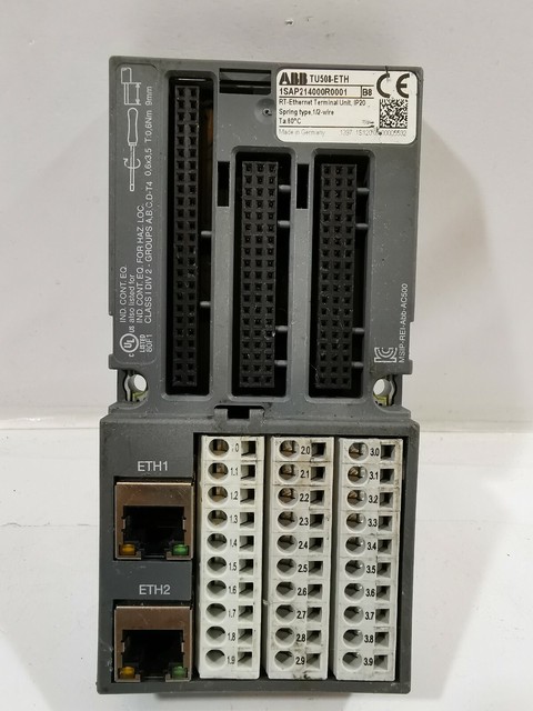 ABB TU508-ETH B9 1SAP21400R0001 Ethernet Terminal Unit for sale online ...