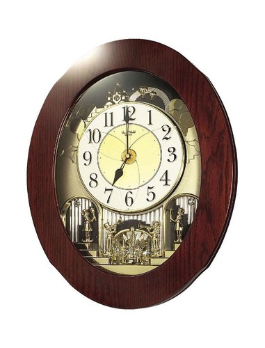 Rhythm Clocks "Grand Nostalgia Entertainer" Magical Motion Clock | eBay