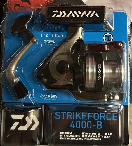 DAIWA Strikeforce Digigear ABS 4000-B Spinning Fishing Reel Brand New ...