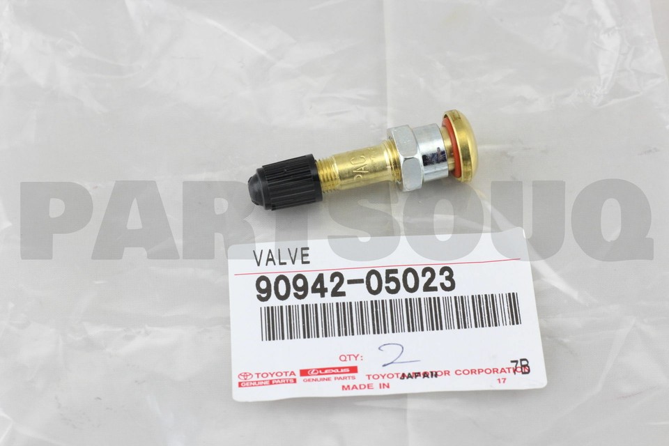 9094205023 Genuine Toyota VALVE (FOR TUBELESS TIRE SPARE) 90942-05023 ...