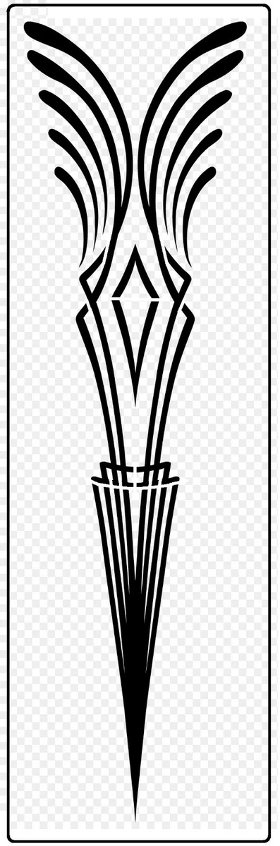 Spade Pinstriping Designs