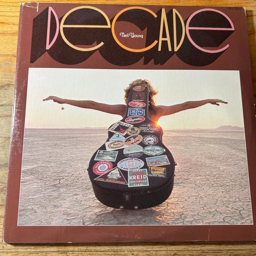 RARE LP VINYL ALBUM: Neil Young Decade Triple Album Cutout Nice One ...