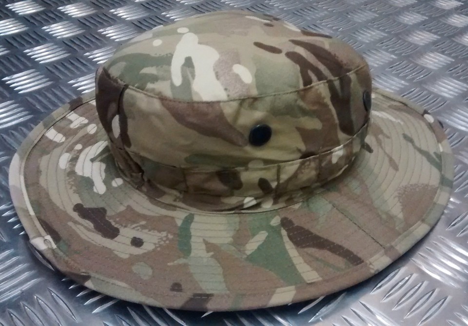 Genuine British Army MTP Boonie / Bush Hat Multicam ATC Cadets - All ...