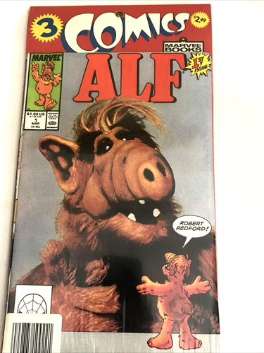 1-3 SEALED 3 PACK ALF COMIC BOOKS 1988 1 2 3 MARVEL, 1st issue, #1, TV show | eBay