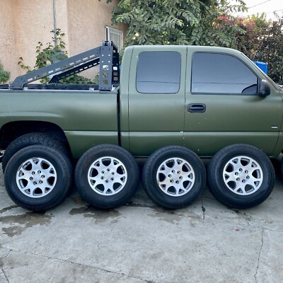 Chevy Silverado 17” Wheels Set Original OEM Rim and Tire Combo Set | eBay