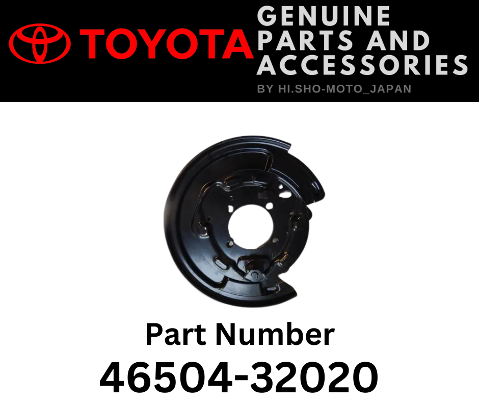 TOYOTA Genuine OEM Part 46504-32020 Plate Sub Assy, Parking Brake, LH ...