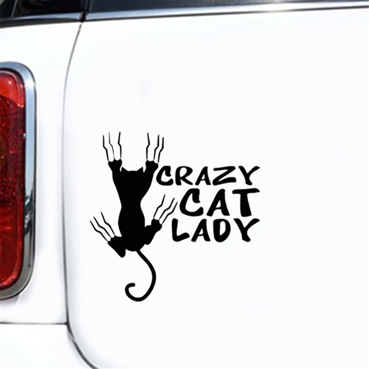 Crazy Cat Lady Car Decal