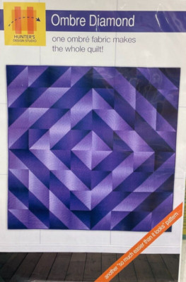 HUNTER'S DESIGN STUDIO #HDS-055, OMBRE DIAMOND QUILT PATTERN | eBay